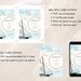 Boat Party Invitation Template, Canva Editable Text, Nautical Party ...