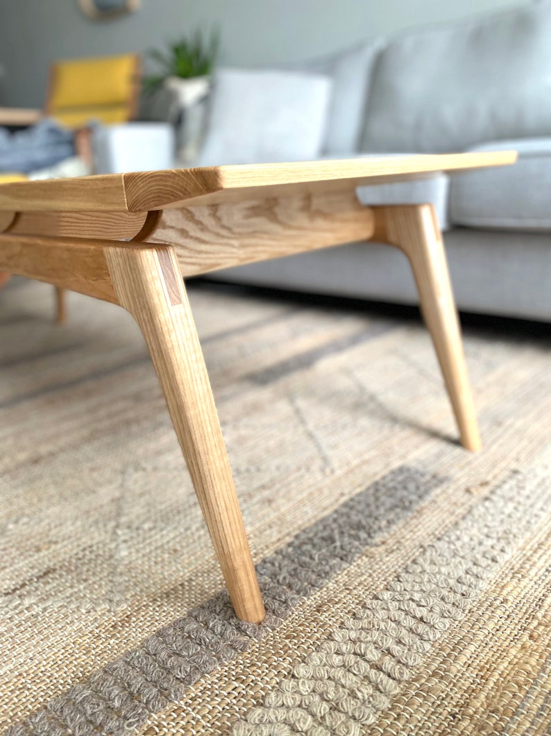 Coffee Table, Modern Solid Wood Floating Coffee Table - Etsy Singapore