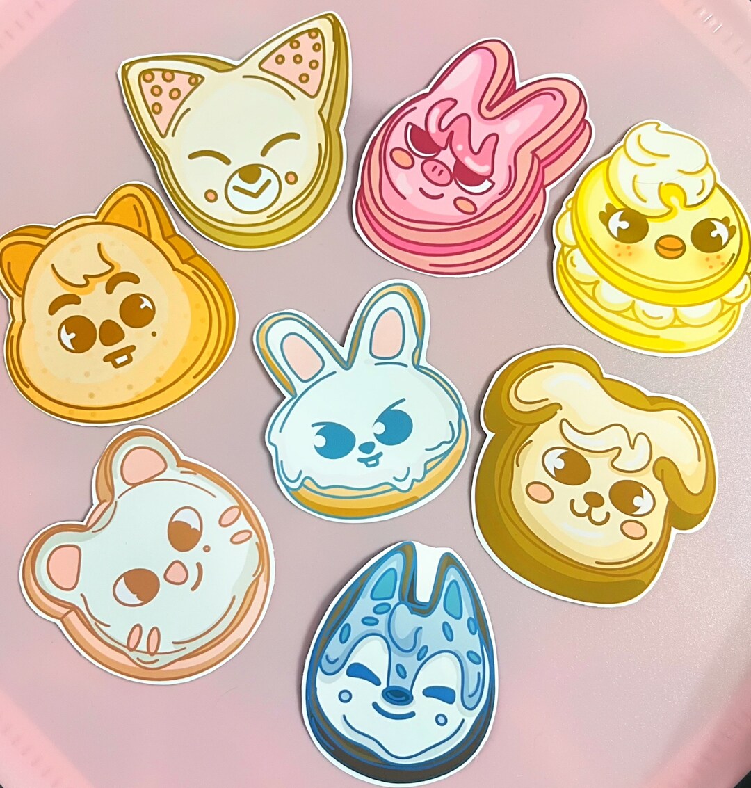 Stray Kids Skzoo Cookie Stickers Kawaii K-pop Stickers - Etsy Australia