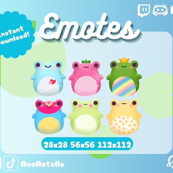 Squishmallow Twitch Emotes - Etsy