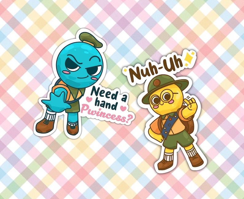 Peak Sticker | Meme Joke Sticker | Cute Video Game Character Stickers ...