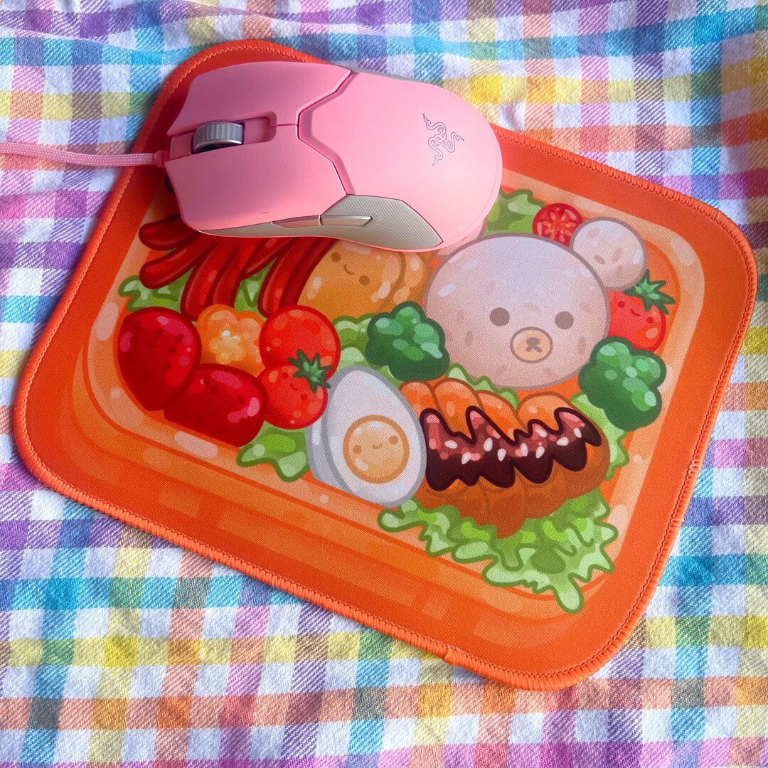 Bento Box Mousepad | Kawaii Cute Food Themed Mousepad | Japanese Anime ...