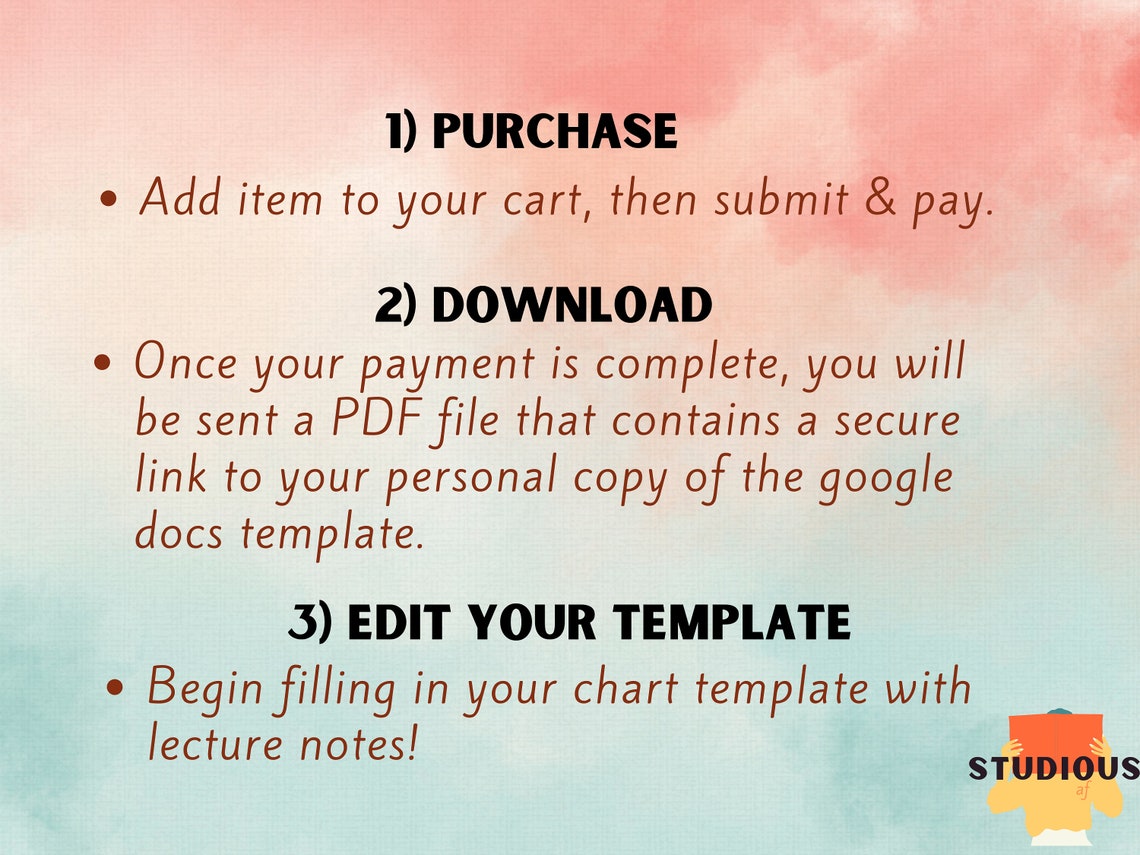 Google Docs Note Template for PA School - Pharmacology - Etsy