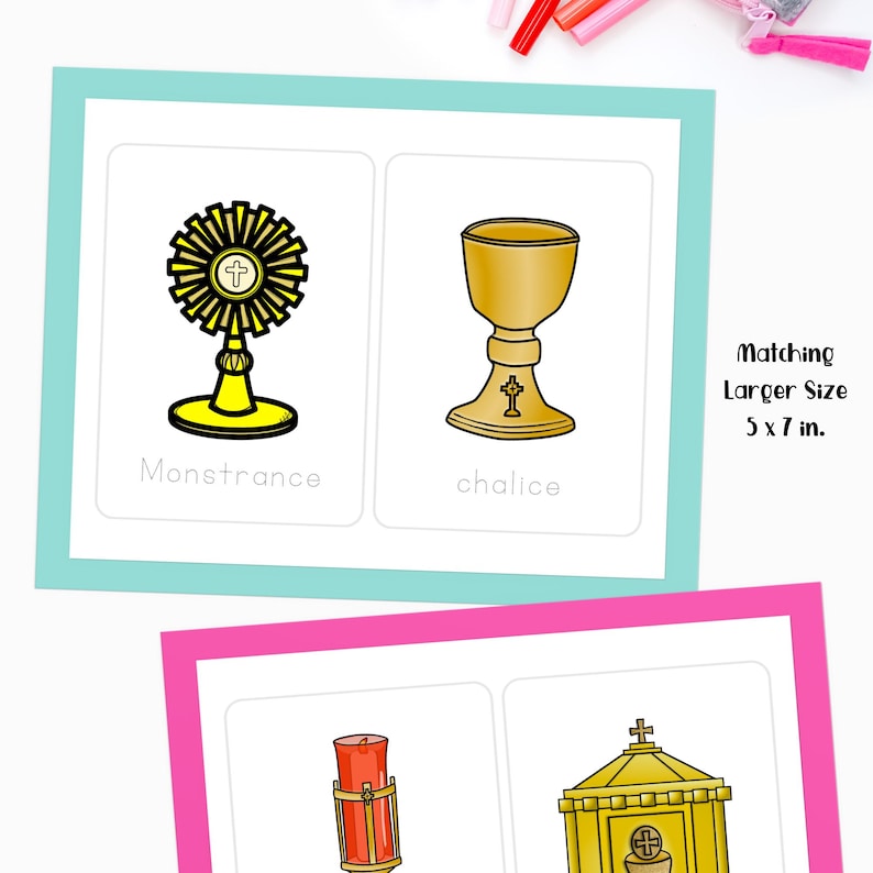 Catholic Vocabulary Flashcards | Religious Education (digital Download ...