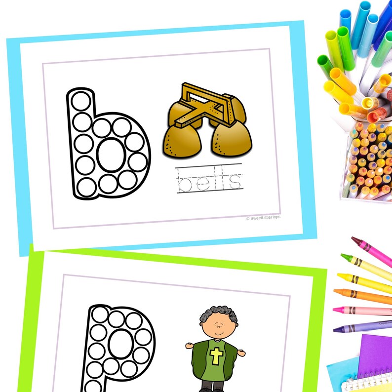 Catholic Dot Marker Alphabet Activity | Preschool Printable (digital ...