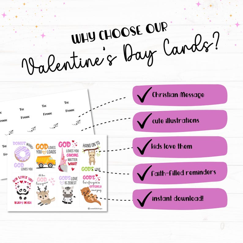 Religious Valentines Day Cards | Seasonal Printables | God Loves You ...