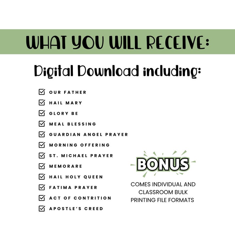 Catholic Prayer Cards for Kids | Catholic Education | Our Father, Hail ...