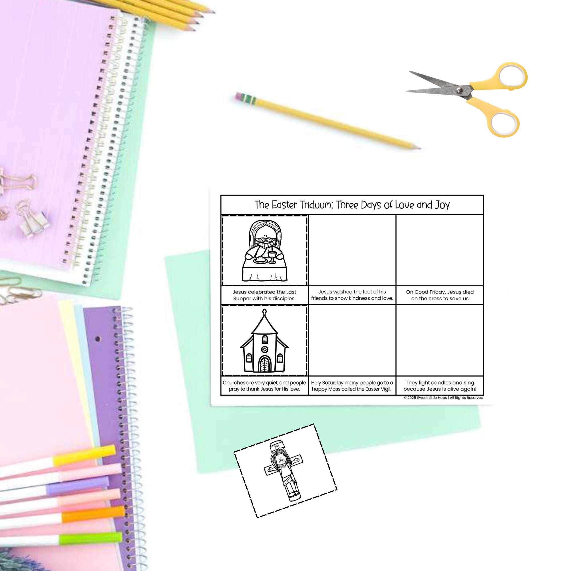 Holy Triduum Lesson Pack – Catholic Easter Activities (PDF) - Etsy