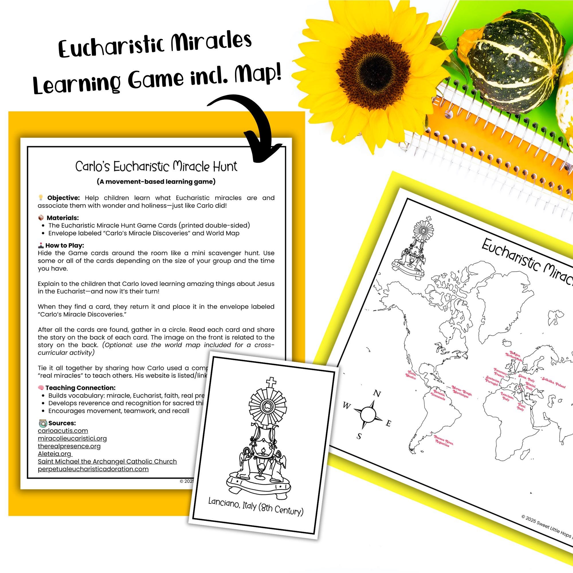 Carlo Acutis Activity Pack - Catholic Eucharistic Miracles Printables ...