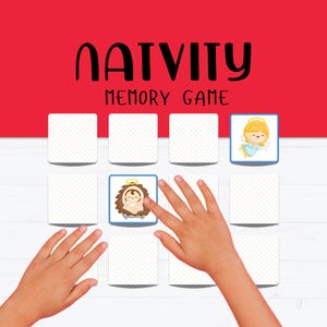 Christmas Nativity Memory Game – Hands-on Learning for Young Children ...