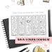 Catholic Coloring Bookmarks for Kids | Prayers, Jesus, Mary (digital ...