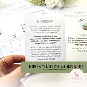 O Antiphons Advent Devotional Pack | Catholic Ornaments & Flashcards ...