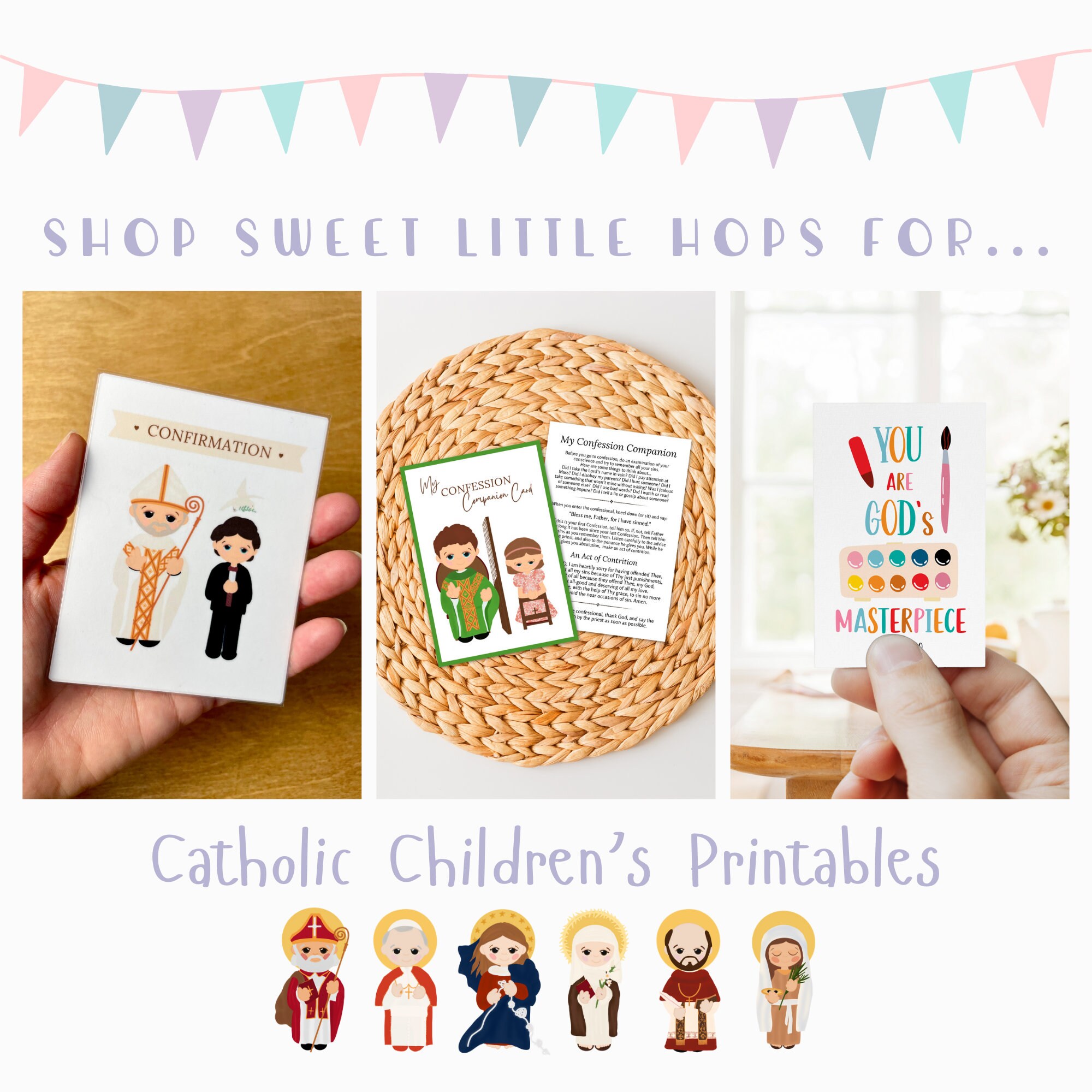 Seven Sacraments Posters for Catholic Kids | Catholic Education ...
