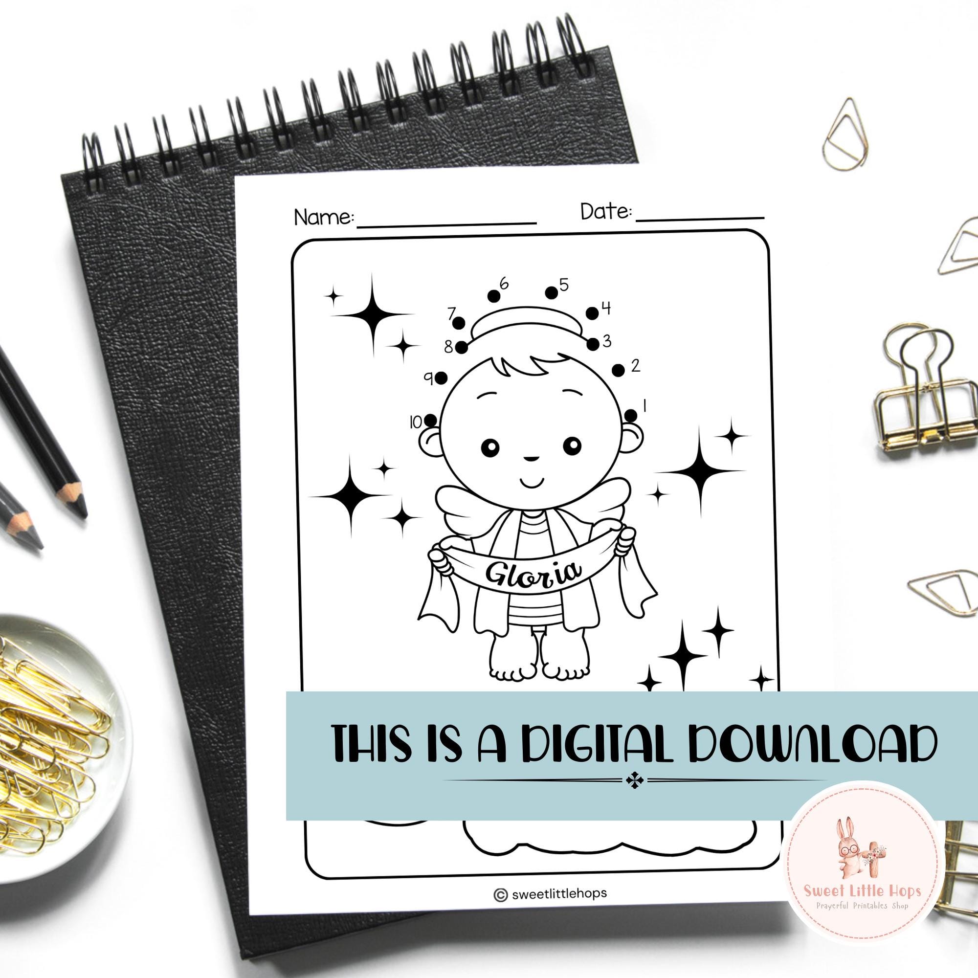 Nativity-themed Preschool Activity Bundle | Preschool/kindergarten ...