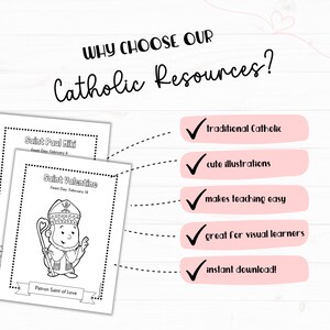 Catholic Coloring Pages for February Feasts | Catholic Education ...