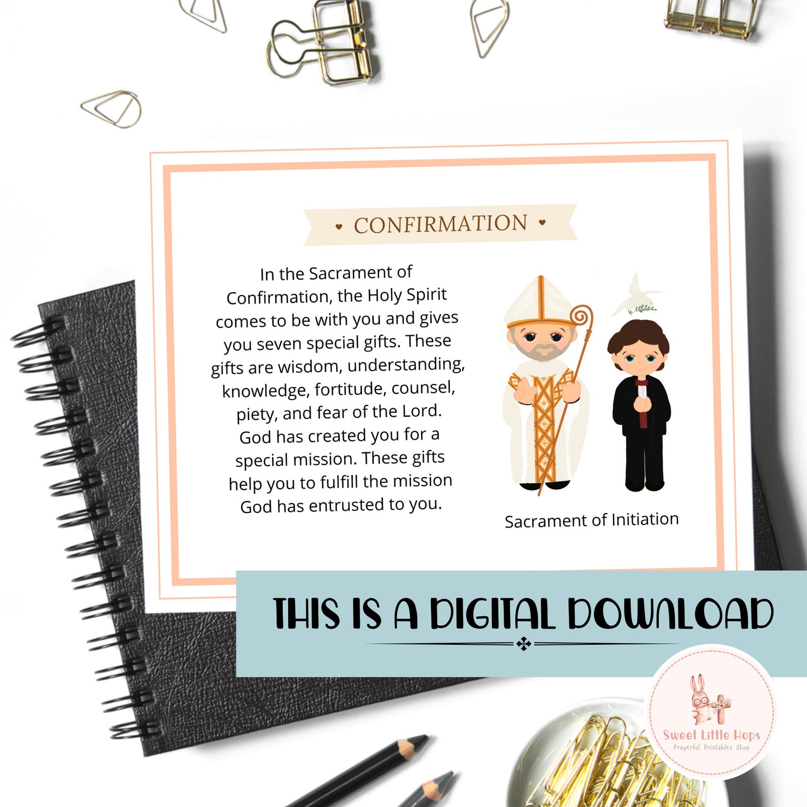 Seven Sacraments Posters for Catholic Kids | Catholic Education ...