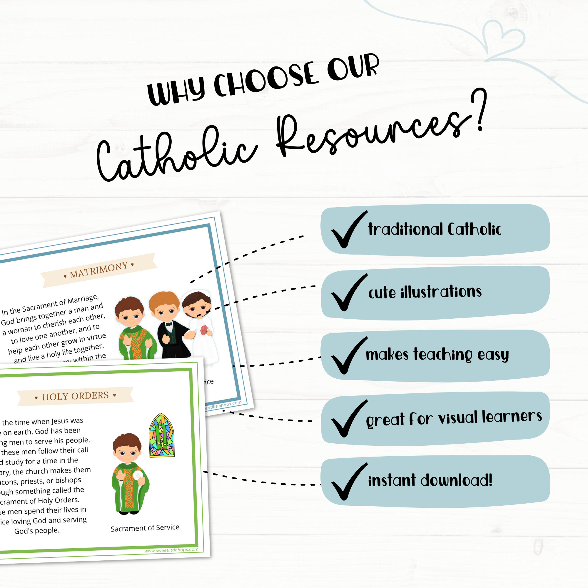 Seven Sacraments Posters for Catholic Kids | Catholic Education ...