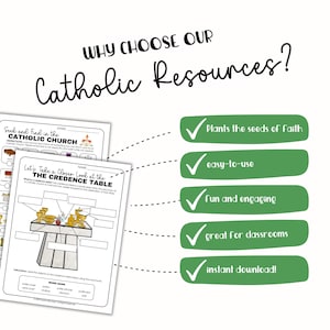 Catholic Church Scavenger Hunt – Religious Education Activities ...