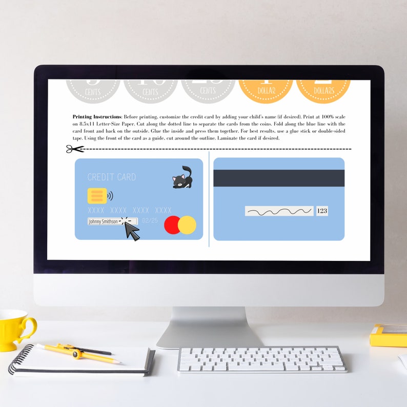 Printable Play Money for Kids, Pretend Play Currency for Toddlers and ...