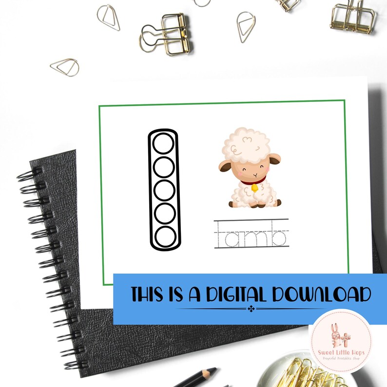 Nativity Dot Marker Activity | Preschool / Kindergarten | Printable ...