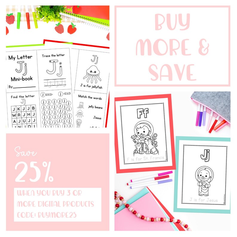 Catholic Alphabet Flashcards | Religious Education (digital Download ...
