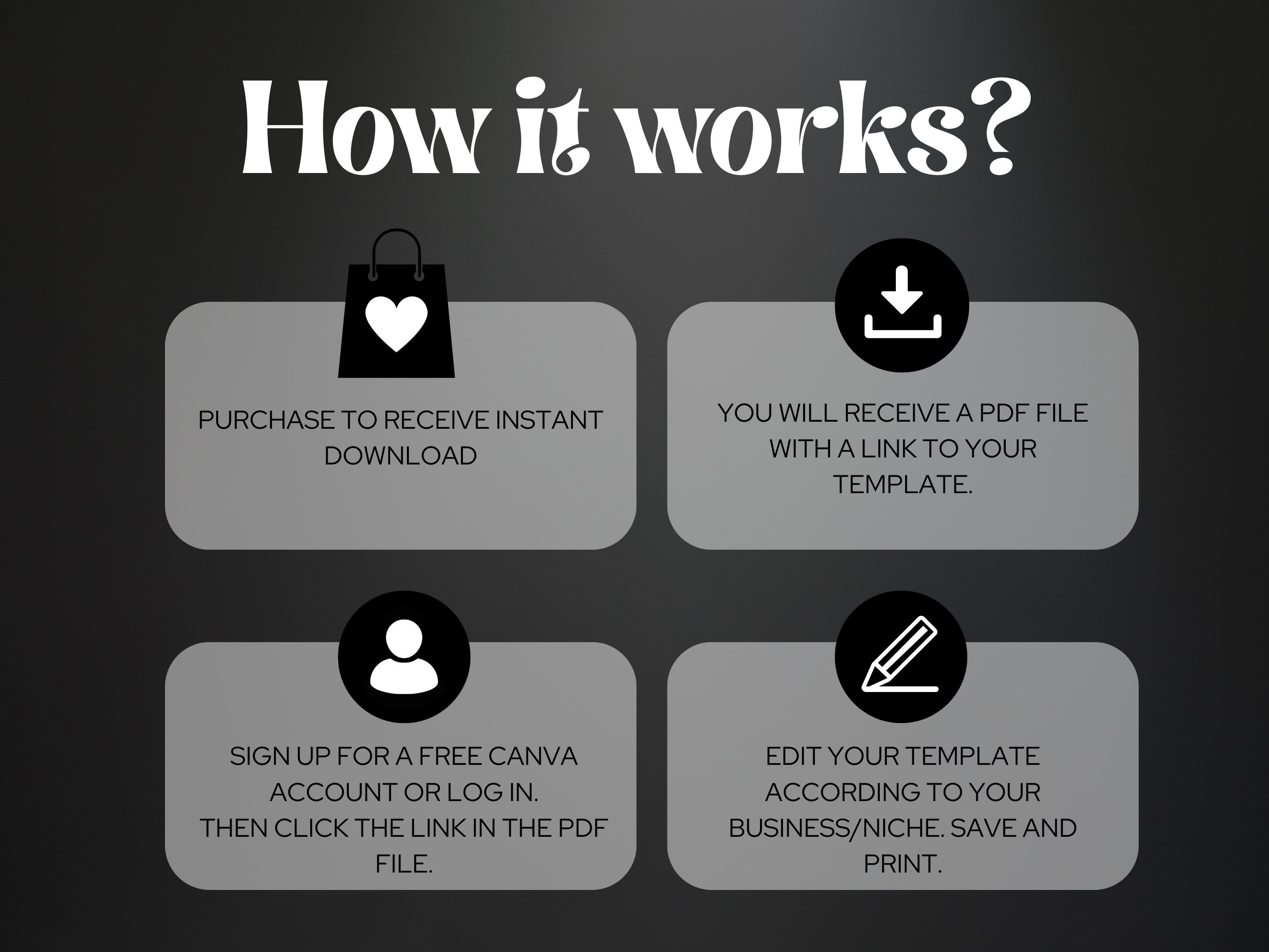 Editable VIP Loyalty Card Template: Salon Business Rewards (DIY Canva ...