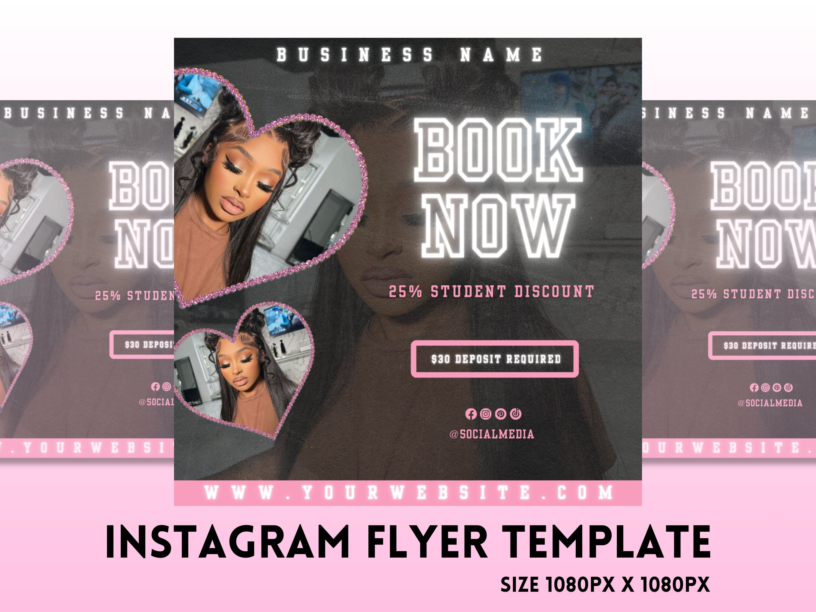 Editable Book Now Flyer Template, DIY Appointments Available Template ...