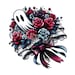 Ghost Flower Bouquet PNG, Halloween Clipart, Cute Ghost PNG - Floral ...