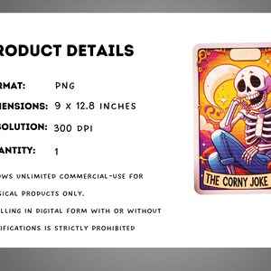 The Corny Joke Dad Funny Tarot Card PNG Fathers Day Clipart Funny Skull ...