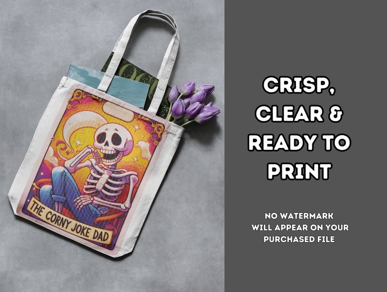 The Corny Joke Dad Funny Tarot Card PNG Fathers Day Clipart Funny Skull ...
