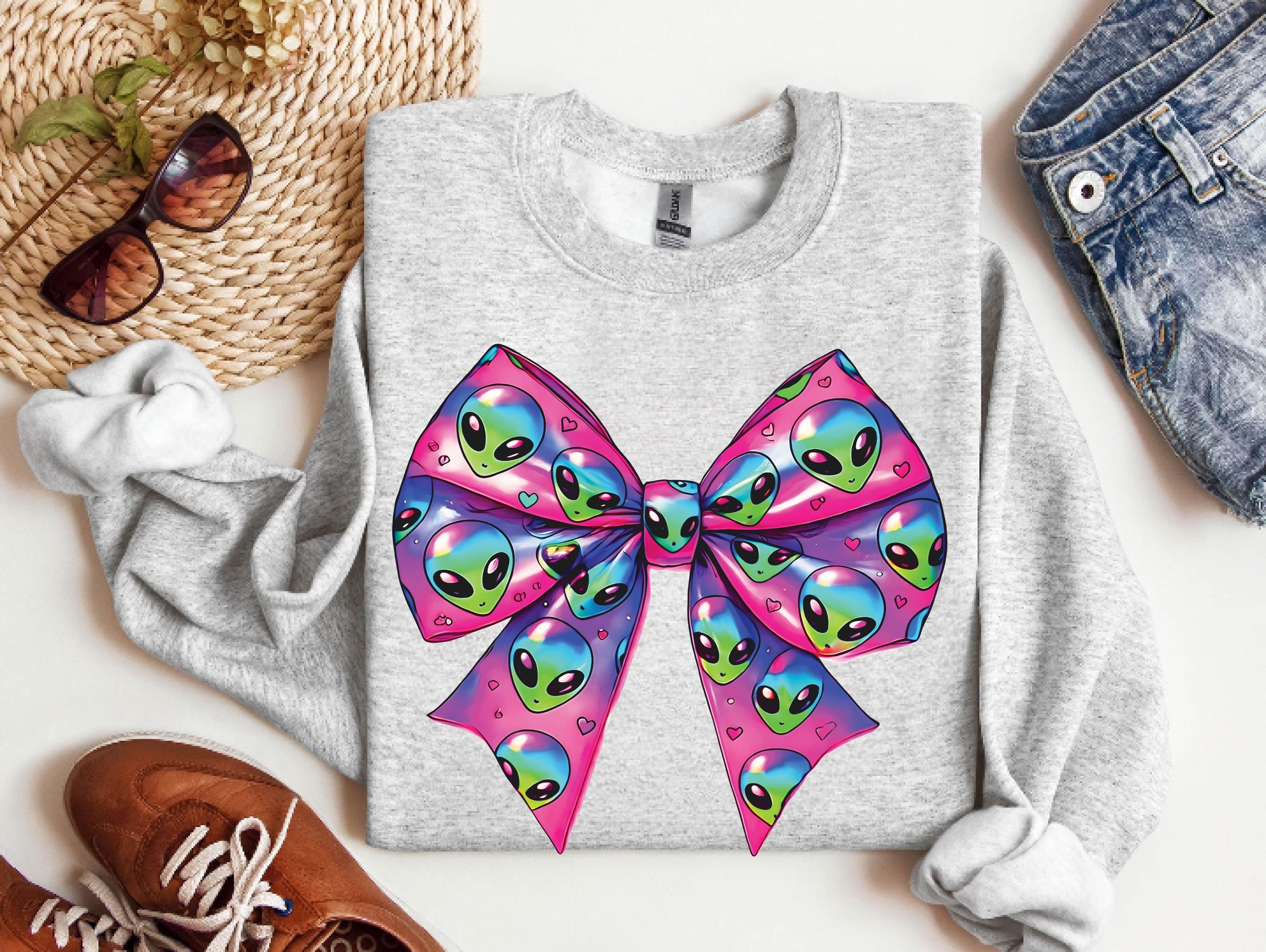 Alien Png Bundle, Coquette Bows Clipart Bundle, Nerdy T Shirt Designs ...