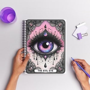 The Evil Eye Tarot Card Png Bundle, Witchy Trendy Whimsigoth DTG ...