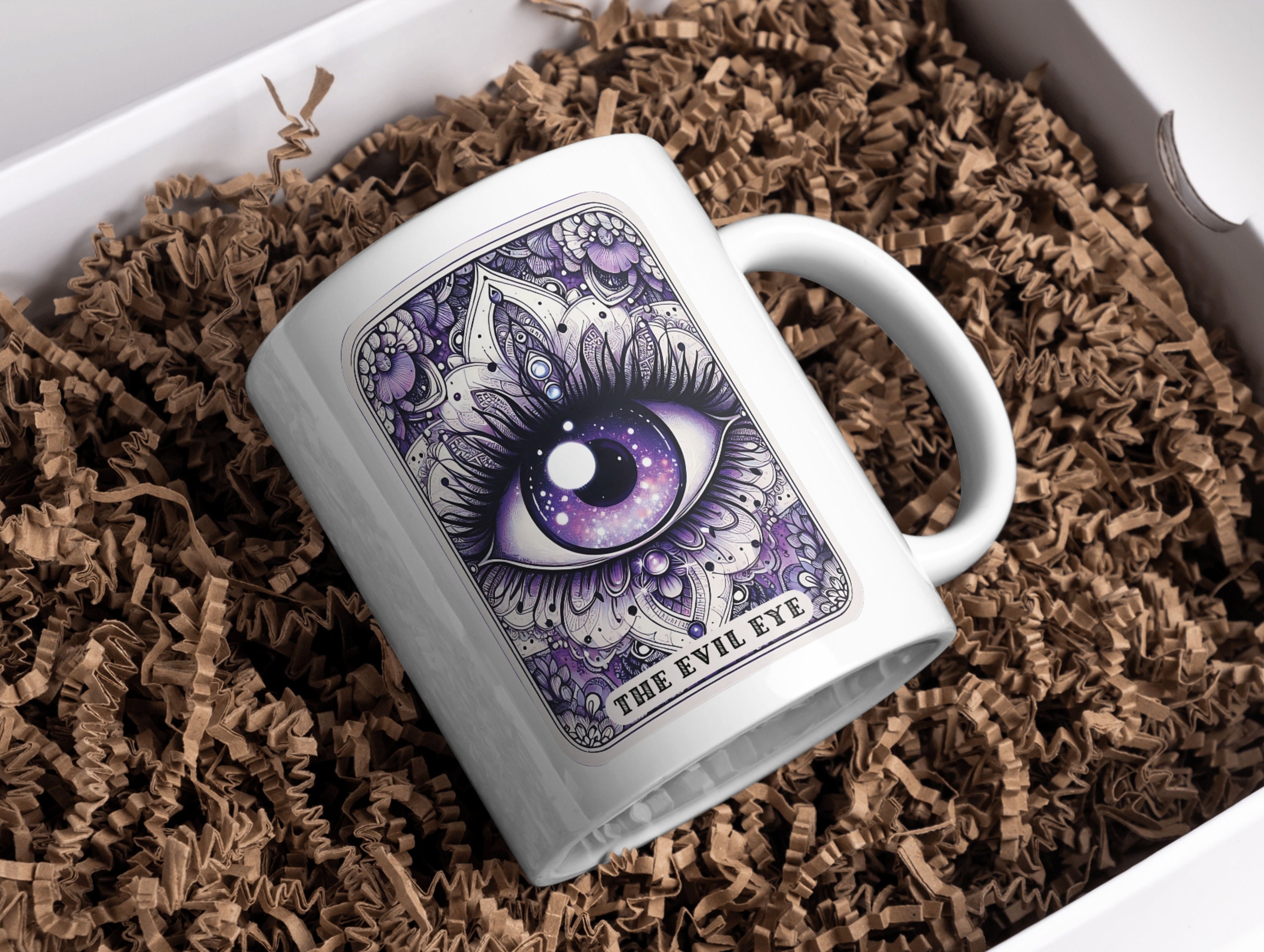 The Evil Eye Tarot Card Png Bundle, Witchy Trendy Whimsigoth DTG ...