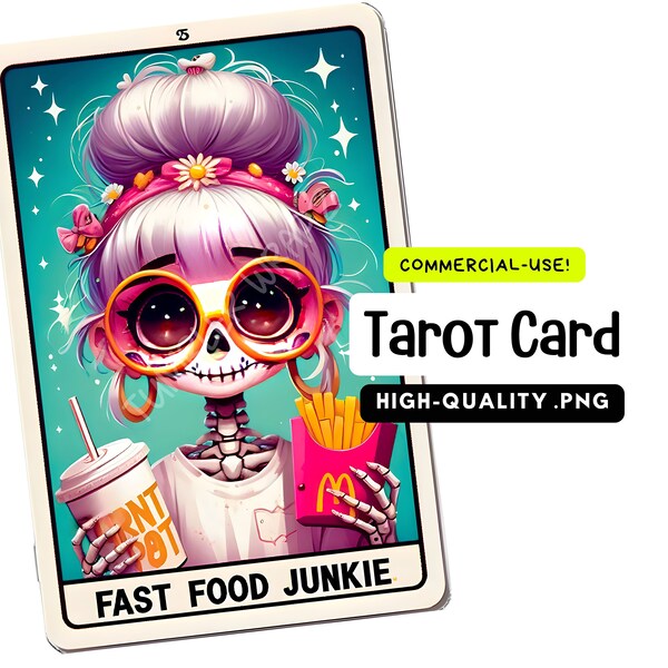 The Evil Eye Tarot Card Png Bundle, Witchy Trendy Whimsigoth DTG ...