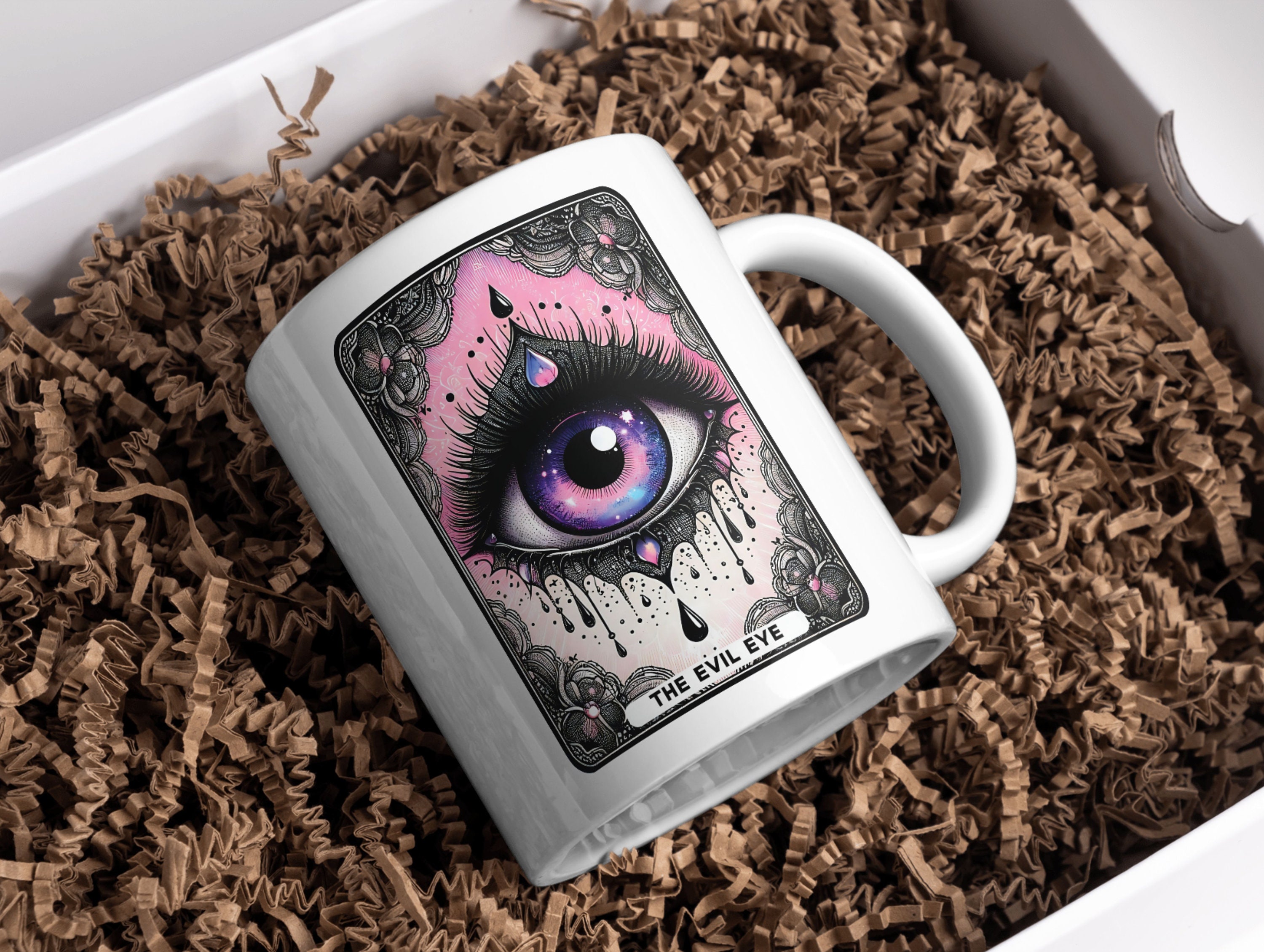 The Evil Eye Tarot Card Png Bundle Witchy Trendy Whimsigoth DTG ...