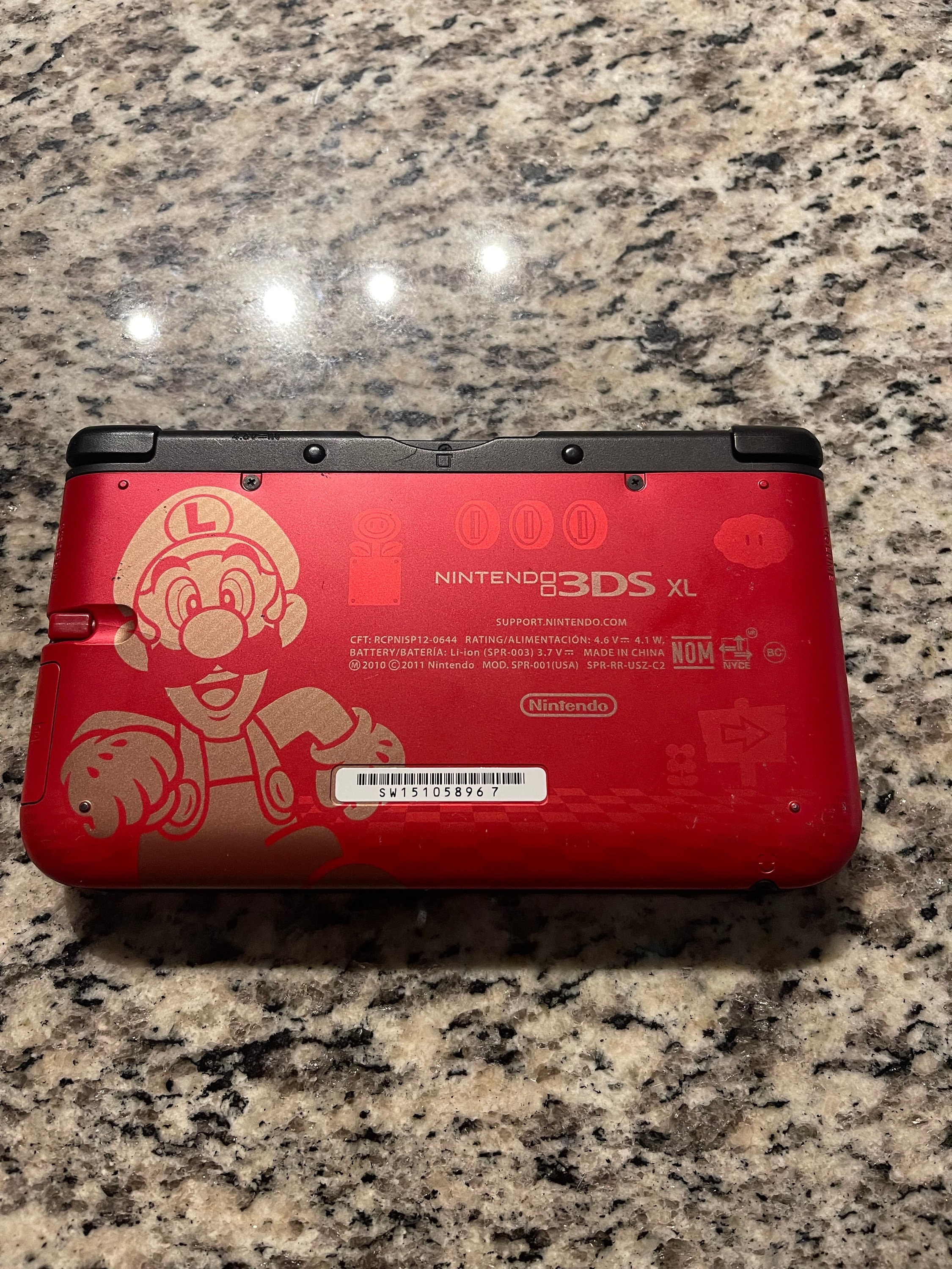 Customized Nintendo 3DS XL Modded Console YOU Select the Games see ...