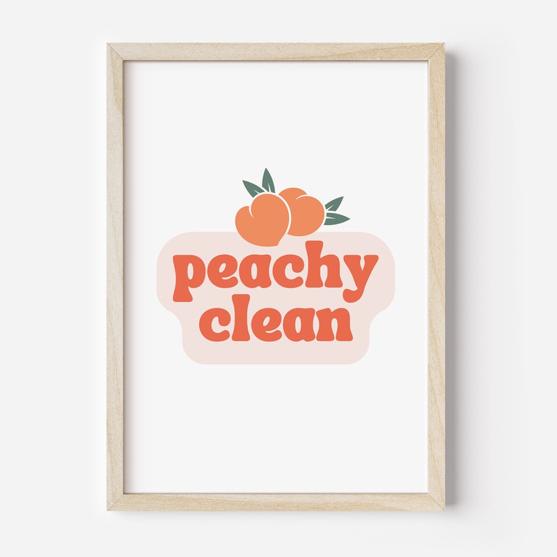 Clean Kitchen Posters - Etsy