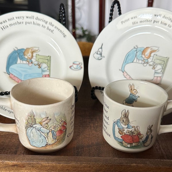 Wedgwood Beatrix Potter Plate - Etsy