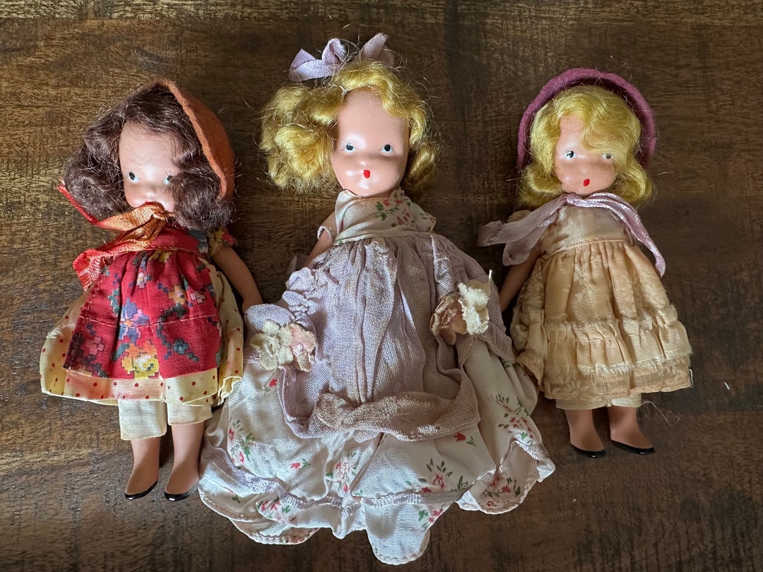 Nancy Ann Story Book Dolls, Set of 3 - Etsy
