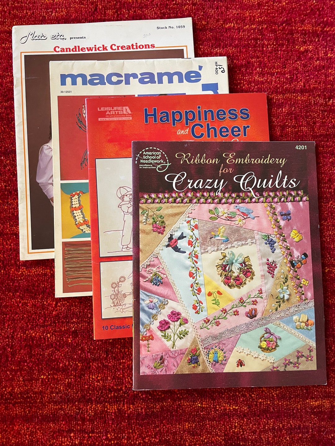 Needlework, Macrame, Candlewick, Embroidery and Ribbon Embroidery ...