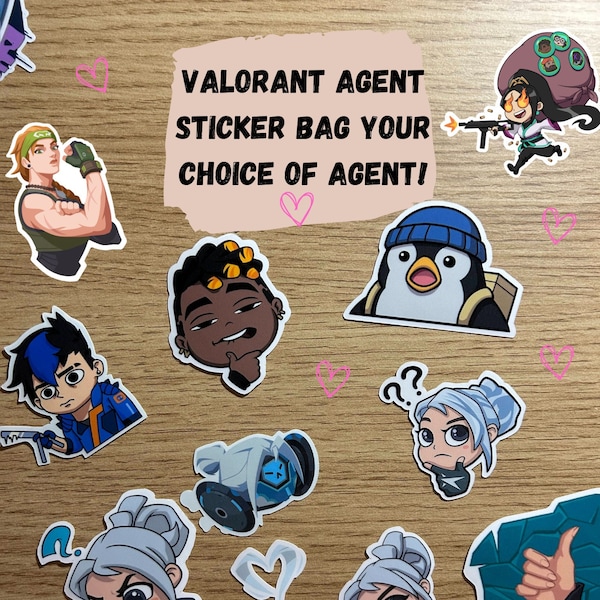 Valorant Stickers - Etsy