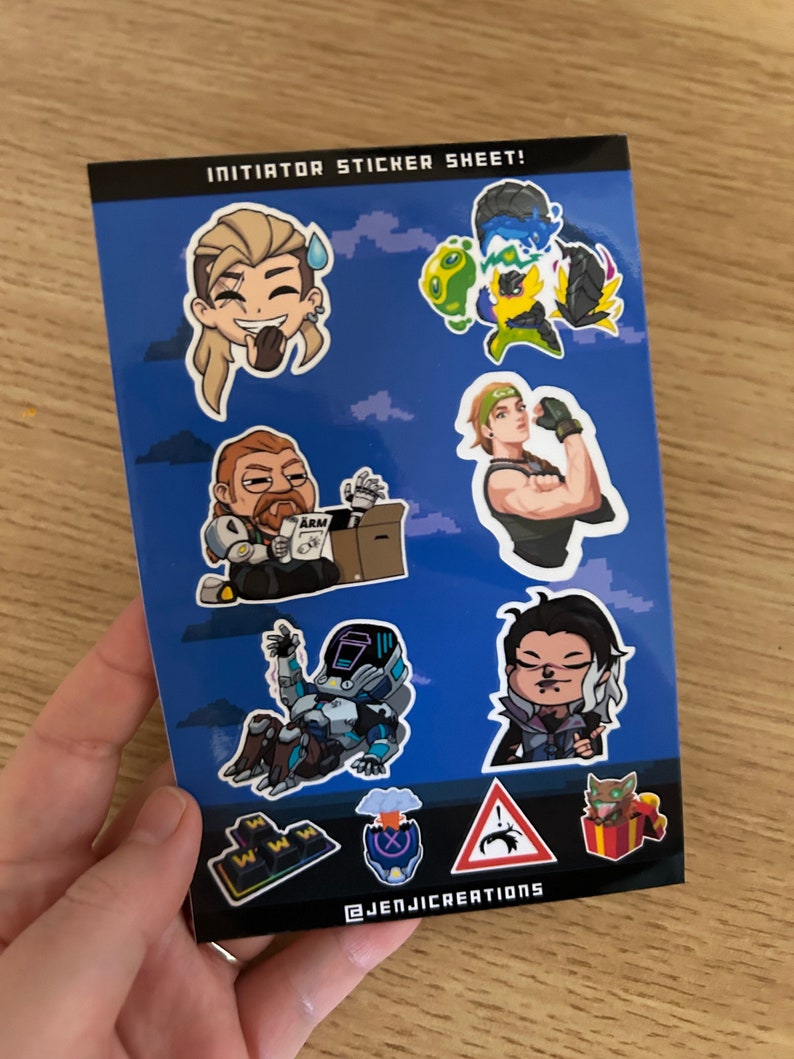 Valorant Agent Sticker Sheets! | Role-specific Agent Sheets Around 1.7 ...