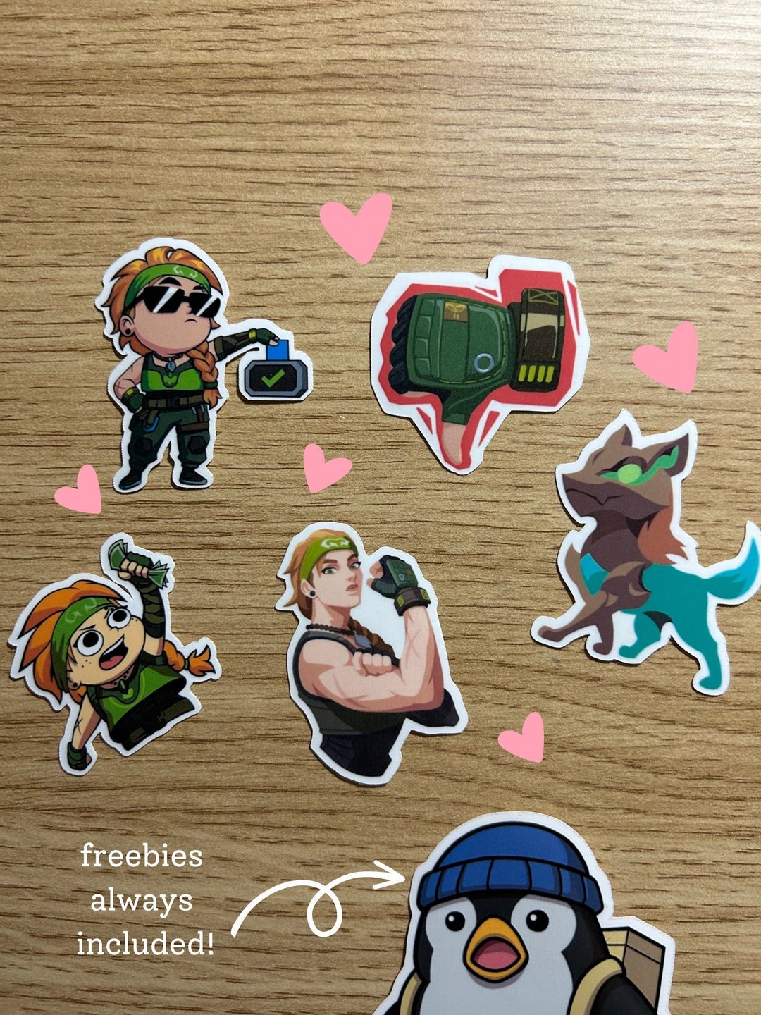 Skye Sticker Bag! | Valorant | 5 Stickers 2 Inches Each | High-quality ...