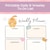 Cat Themed to Do List Printable, Daily/weekly Tasks Template, Organizer ...