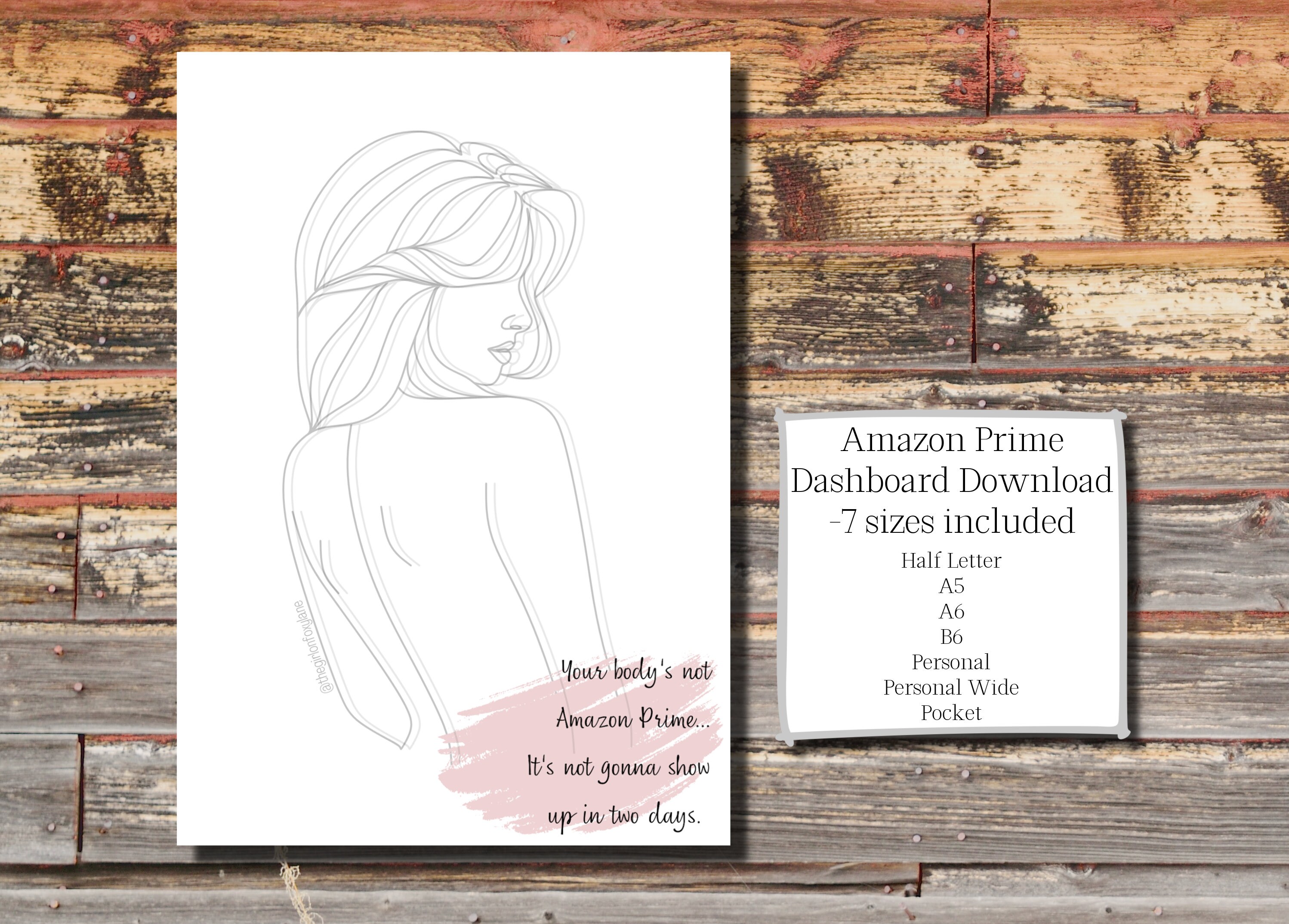 Amazon Prime Dashboard - Etsy