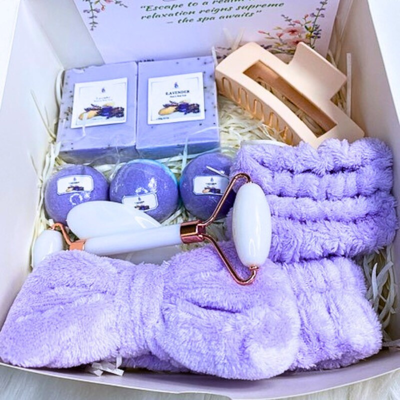 Lavender Spa Box - Etsy