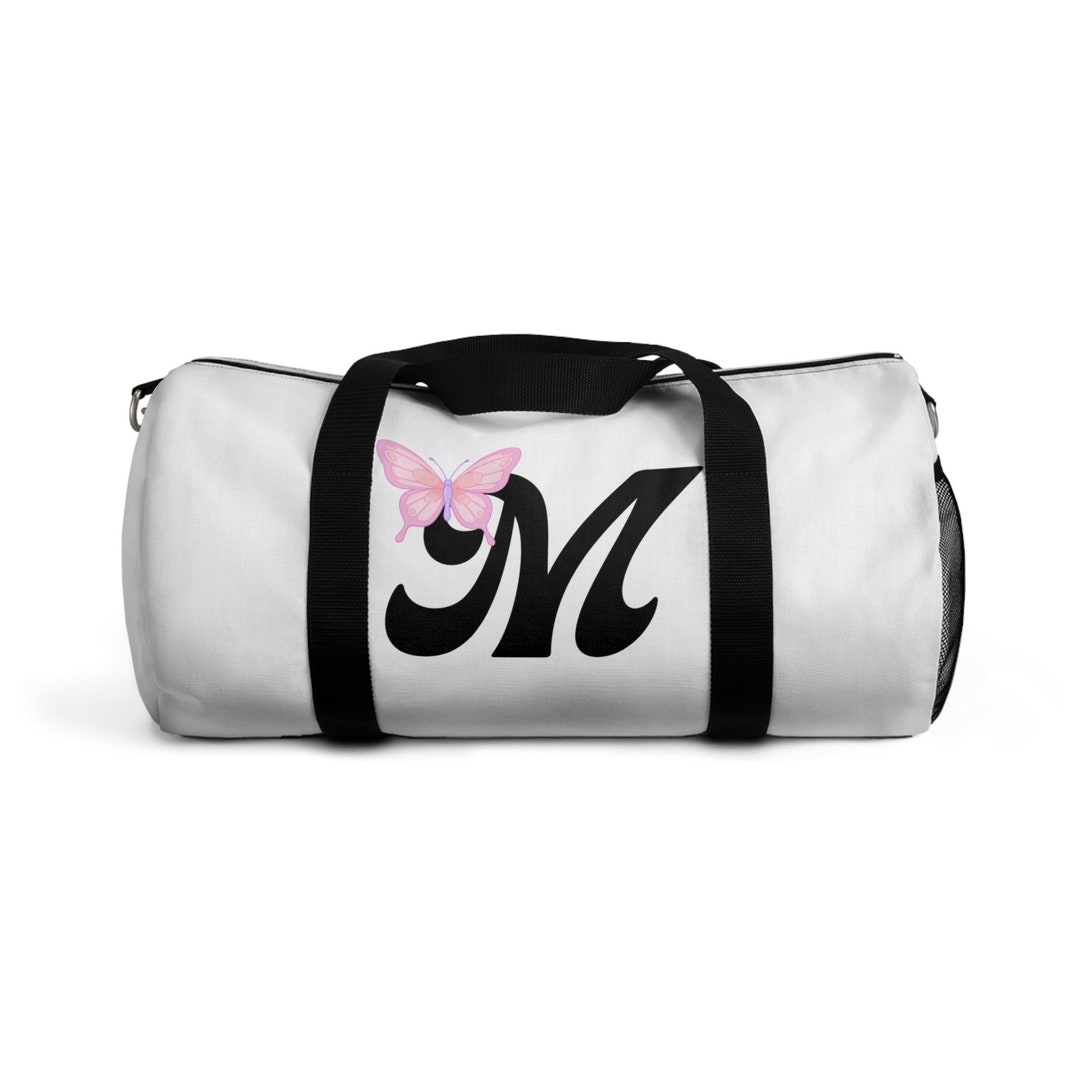 Large Overnight Kid Name Initial Bag Fashionable Name Monogrammed Gym ...