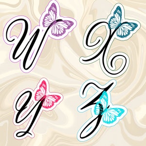 Cursive Alphabet Letter Nursery Room Decor for Cricut Projects ...