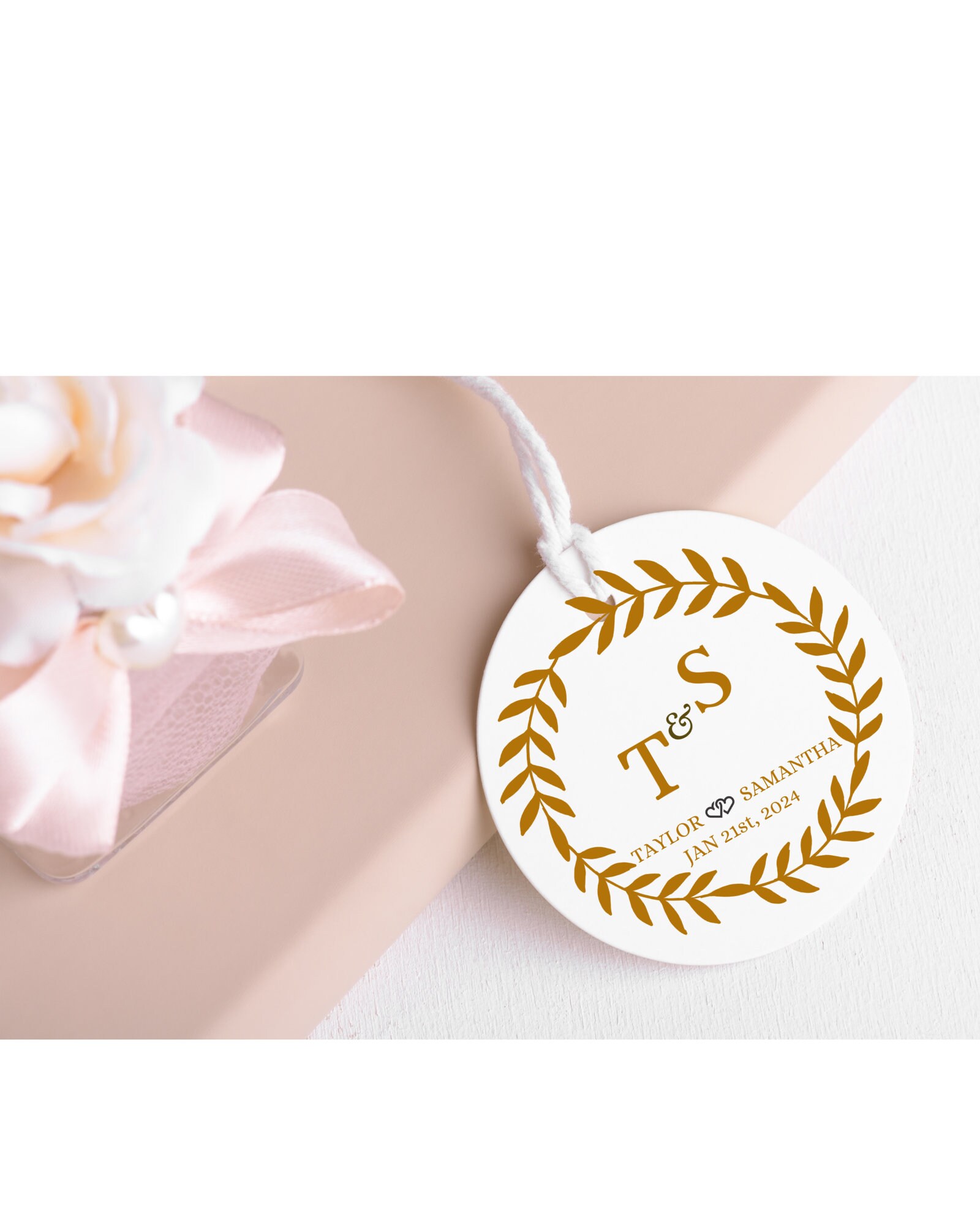 Elegant Custom Wedding Dance Floor Logo Design Personalized Monogram ...