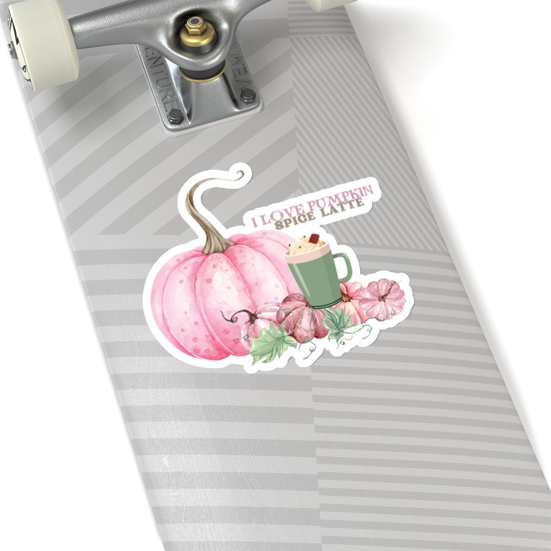 Kiss-cut Pumpkin Stickers for Holiday Party Supplies Adorable DIY Pink ...